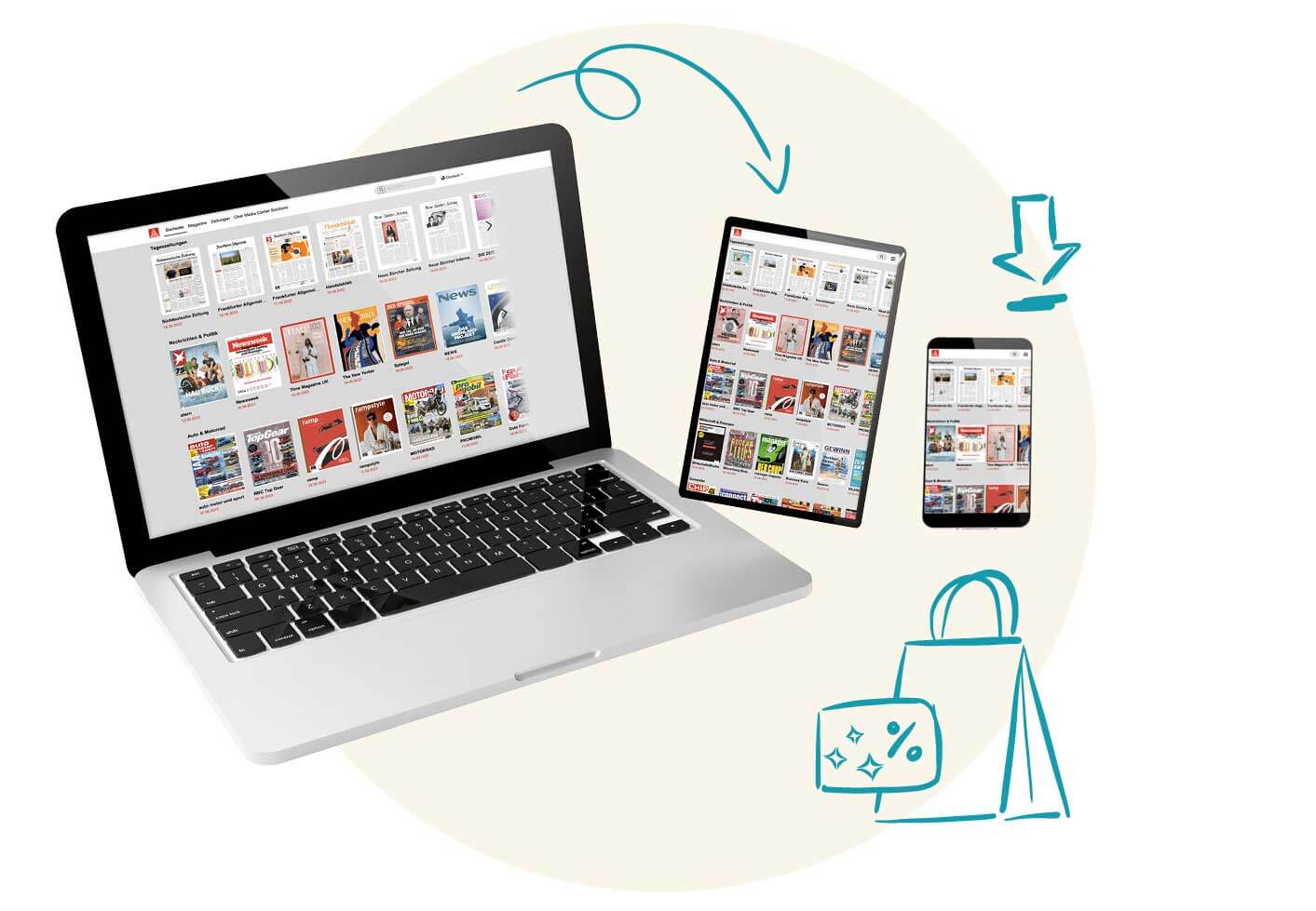 Businesslösungen mit der Media Box – Media Carrier Solutions