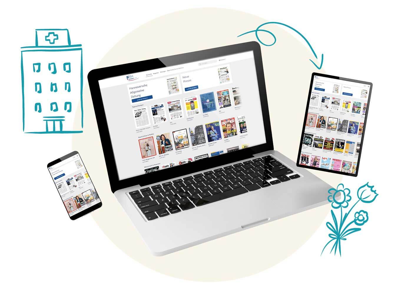 Digital infotainment for hospitals – Media Carrier Solutions